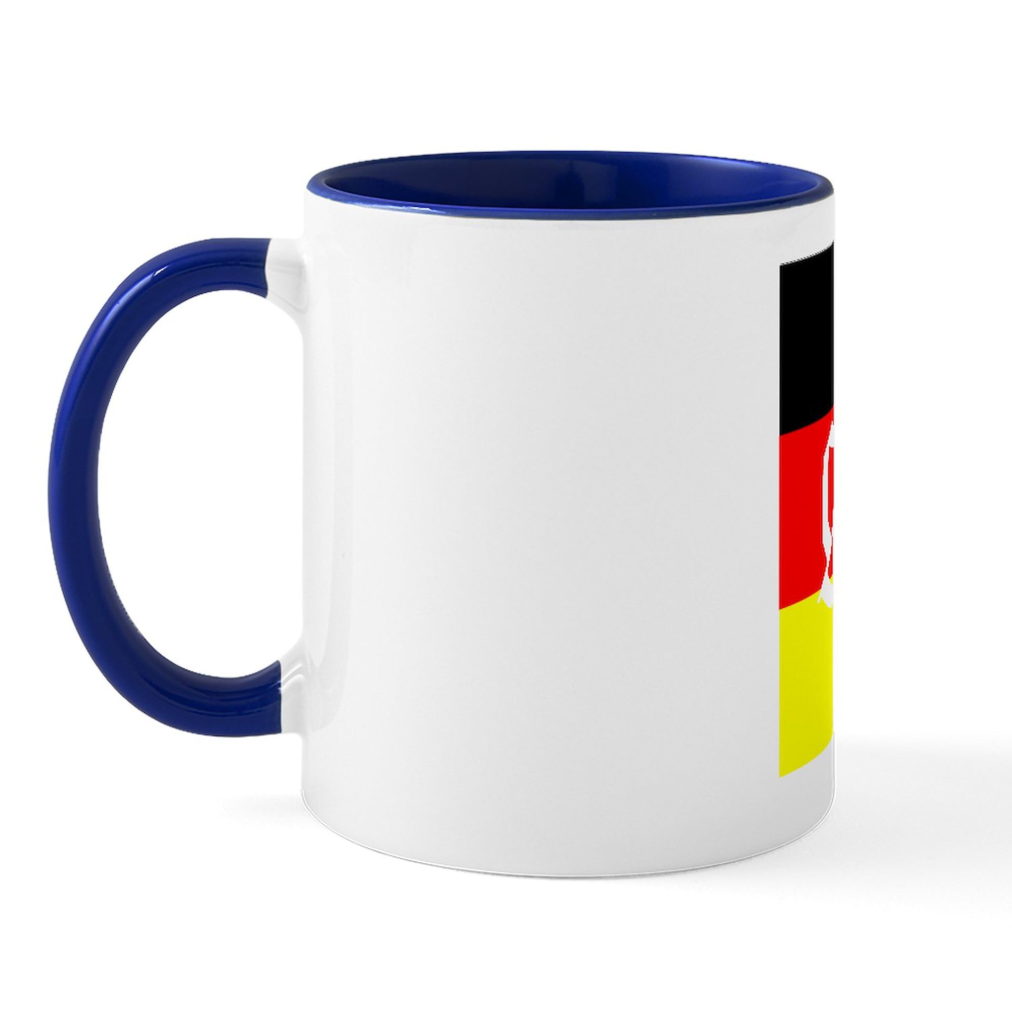 CafePress Genau German Flag Mug Ceramic Coffee Mug, Tea Cup 11 oz