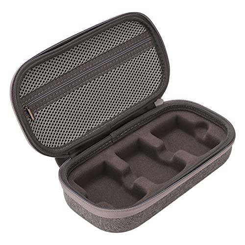 Drone Battery Hard Case, Gray Drone Battery Carrying Case Shockproof Scratch Resistant Nylon for Drone