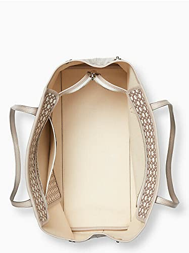 Kate Spade New York Spade Link Tote Handbag in White Multi