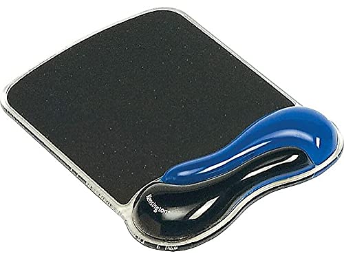 Kensington Duo Gel Mouse Pad with Wrist Rest - Blue (K62401AM)