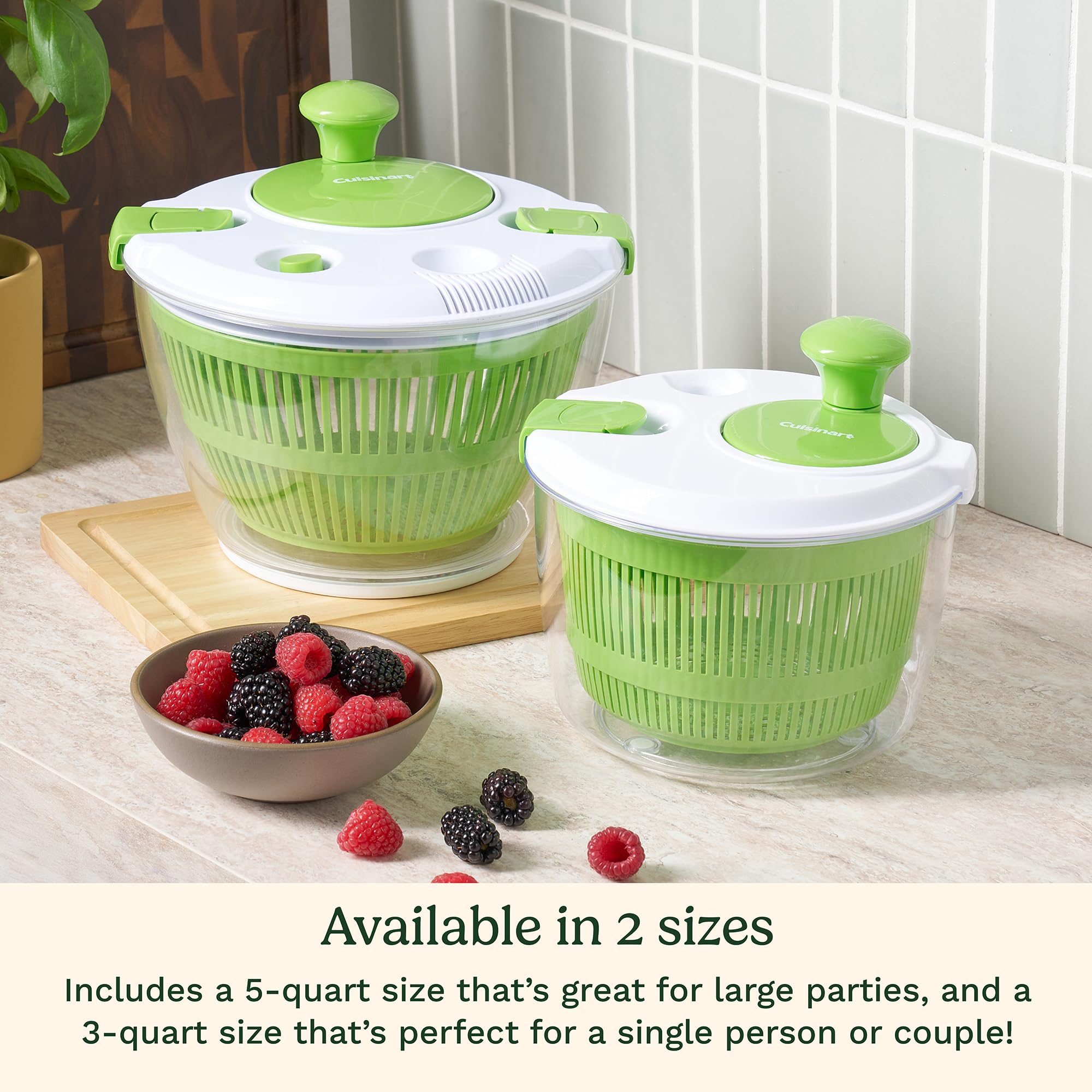 Cuisinart Salad Spinner, Green