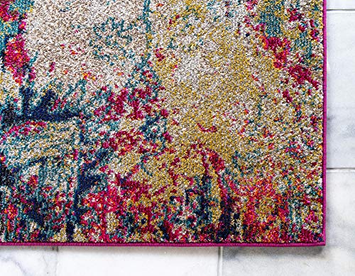 Rugs.com El Paso Collection Rug β 9'x12' Multi Medium Rug Perfect for Living Rooms,Large Dining Rooms,Open Floorplans,Multicolor