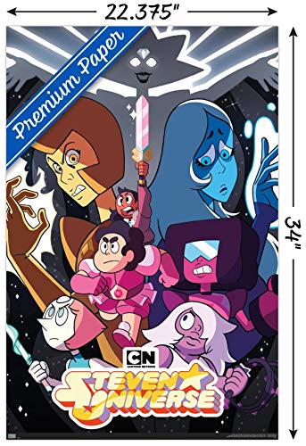 Trends International Steven Universe-One Sheet Wall Poster, 22.375 in x 34 in, Premium Unframed Version