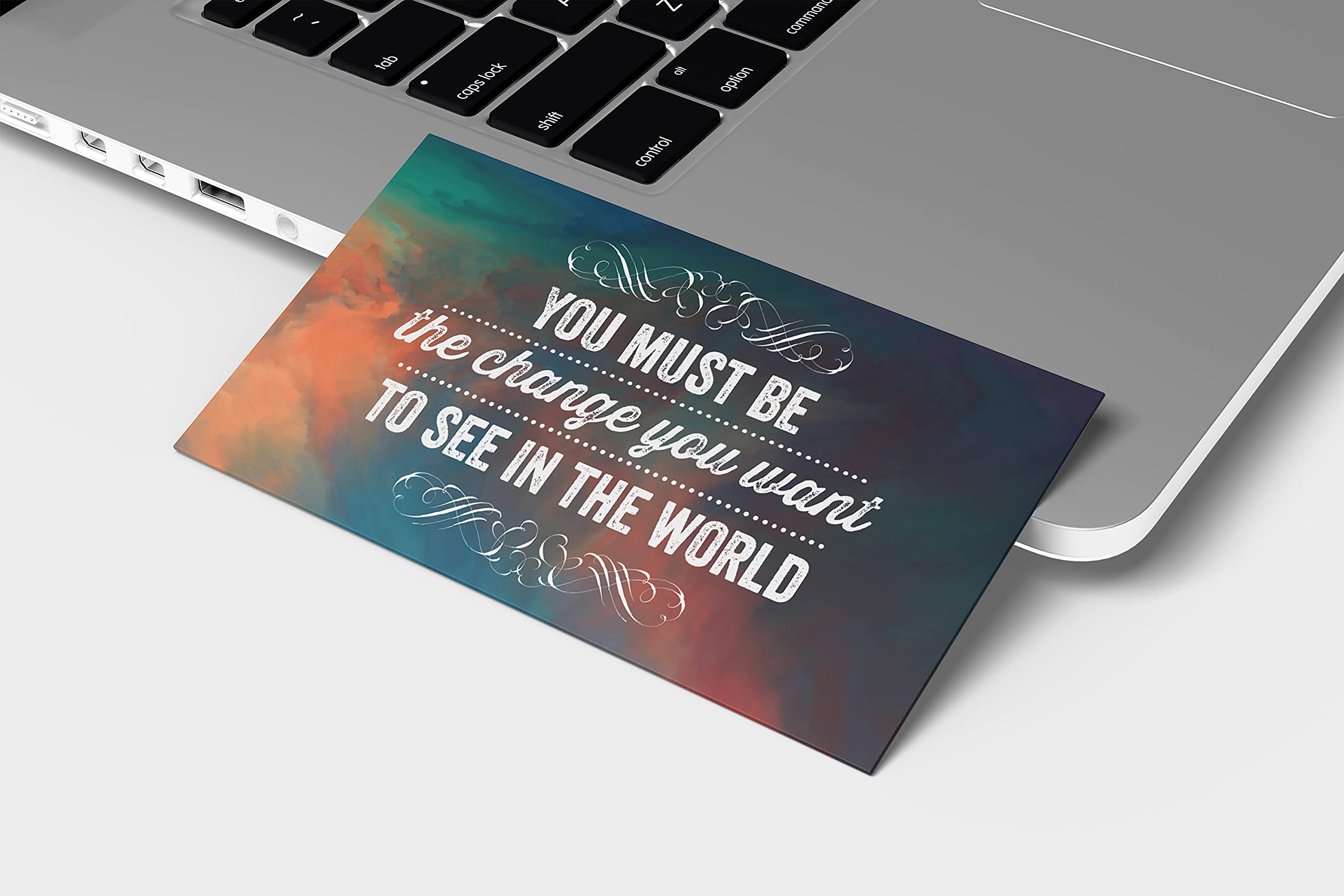 Better Office Products Motivation Inspiration Affirmation Cards, 120 Pack, 2 Each of 60 Unique Assorted Designs, Encouragement Card Deck, 2" x 3.5" (Business Card Size)