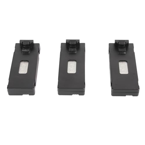 Honio Drone Rechargeable Battery, Sturdy 2600MAH 3.7V Lightweight Drone Battery with Plastic Case for E88