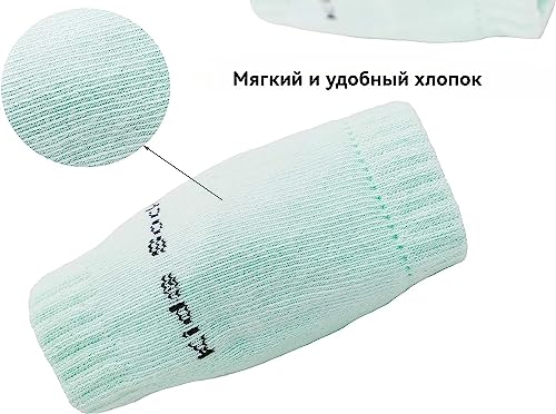 Hidetex Baby Leg Sleeve for Crawling – Infant Kneepads,Elastic Leg Warmers, Anti-Slip Leg Protector for Unisex Baby(5 Pairs) (Model 1)