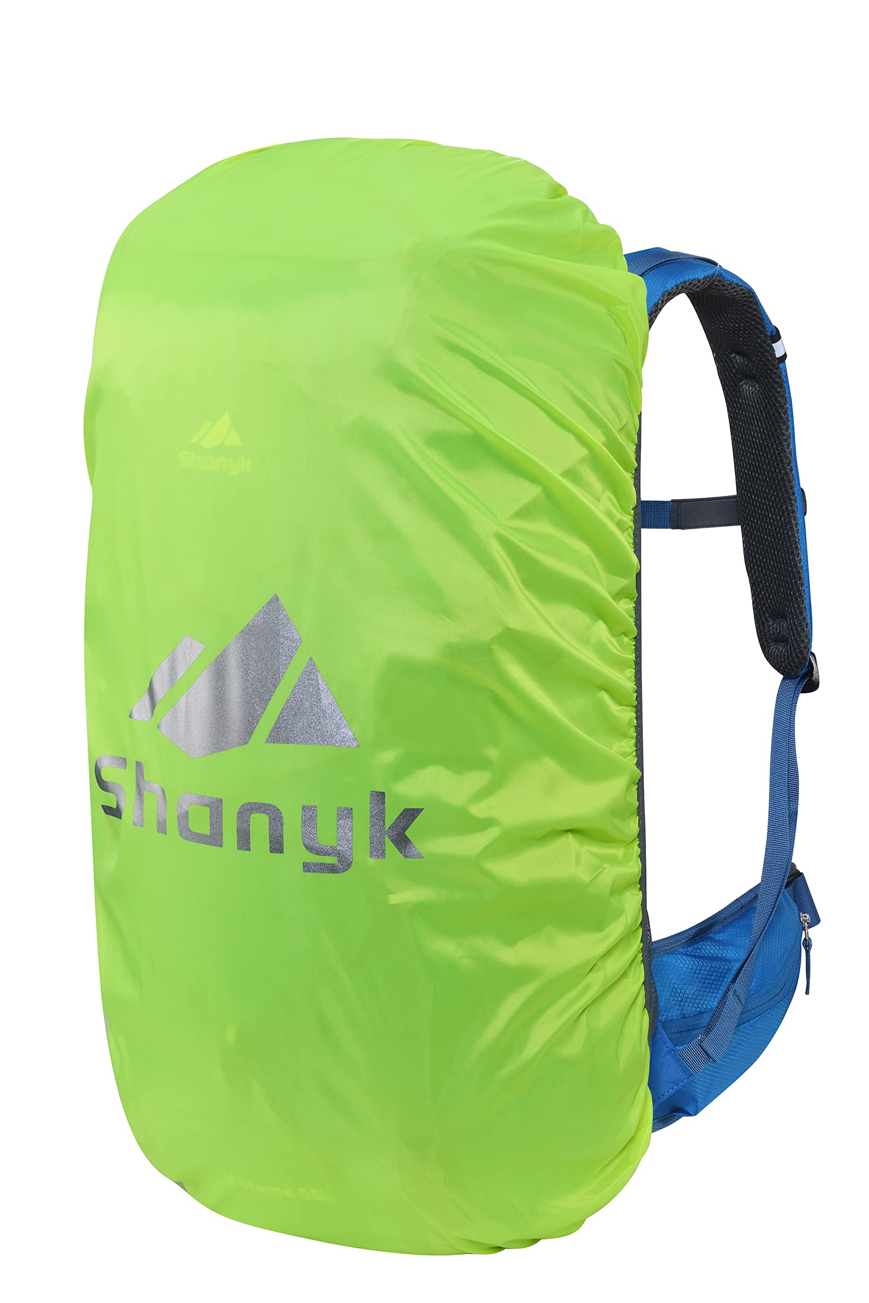 Shanyk 55L Hiking Backpack Backpack with Rain Cover for Camping Backpacking Travel and Adventure