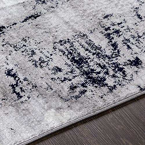 Artistic Weavers Houda Modern Abstract Area Rug, 5'3" x 7'3", Silver/Charcoal
