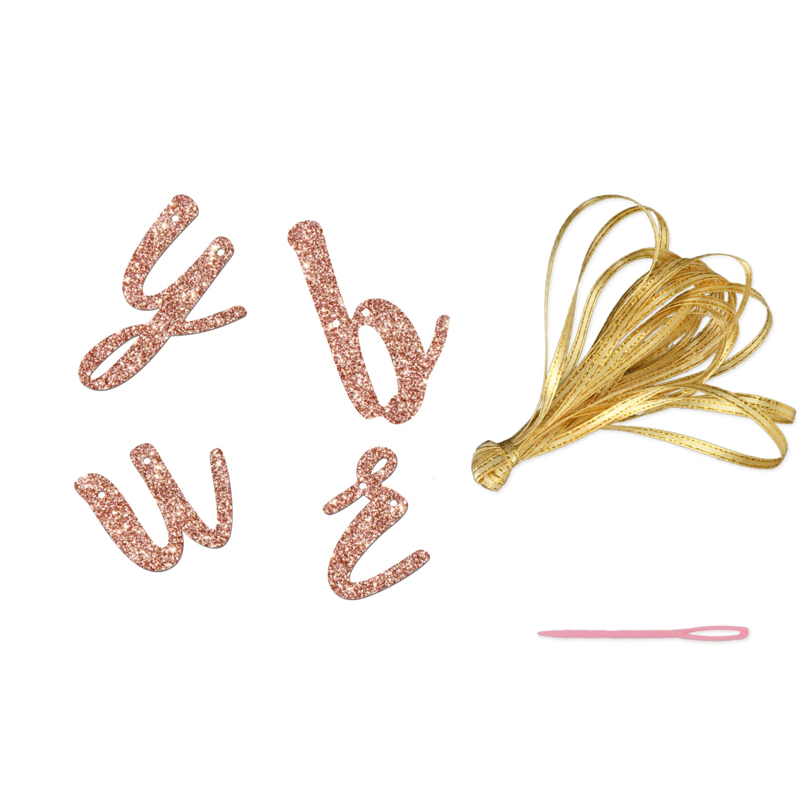 Rose Gold Bubbly Bar Banner - Bachelorette / Bridal Shower / Engagement / Baby Shower / Mimosa Bar Party Decorations