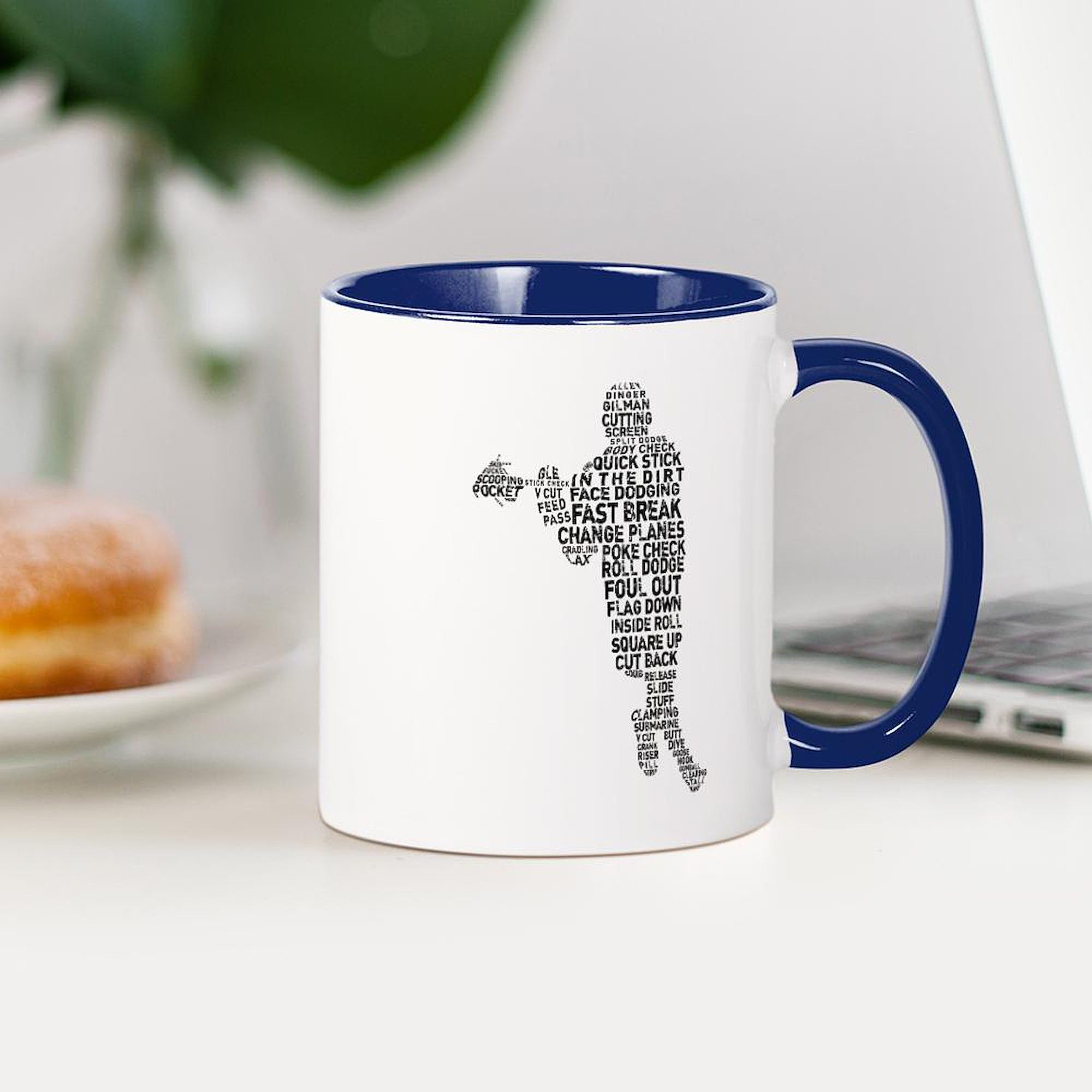 CafePress LAX Terminology Mug Ceramic Coffee Mug, Tea Cup 11 oz