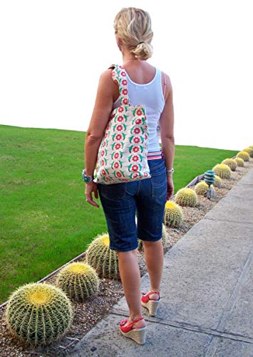 Bungalow 360 Reversible Canvas Tote Bag (Hummingbird)