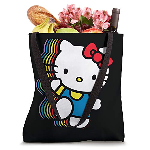 Hello Kitty Rainbow Wave Tote Bag