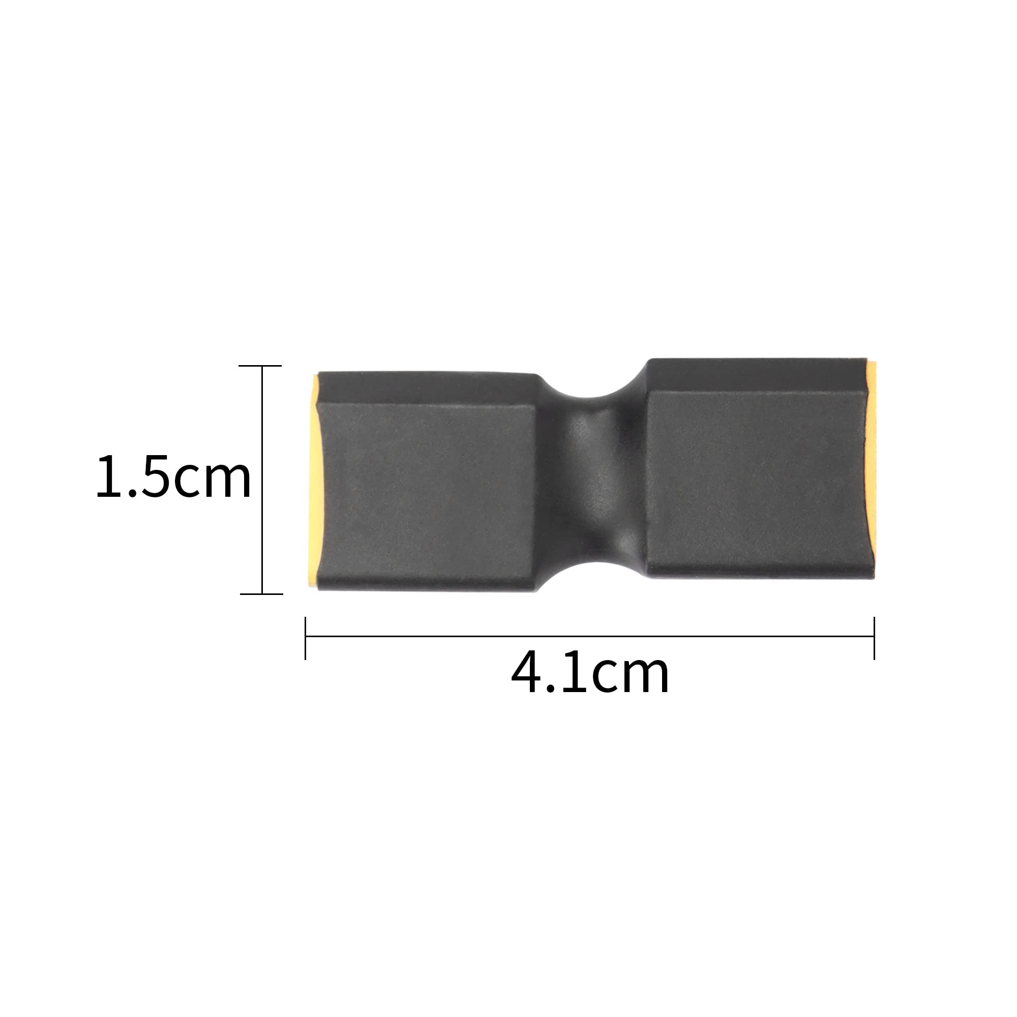 RIIEYOCA XT60 Male to Male Connector no Wire Adapter,XT60 Connector Adapter for RC FPV Car Plane Drone LiPo Battery etc XT60 Port Conversion(4 Pack)