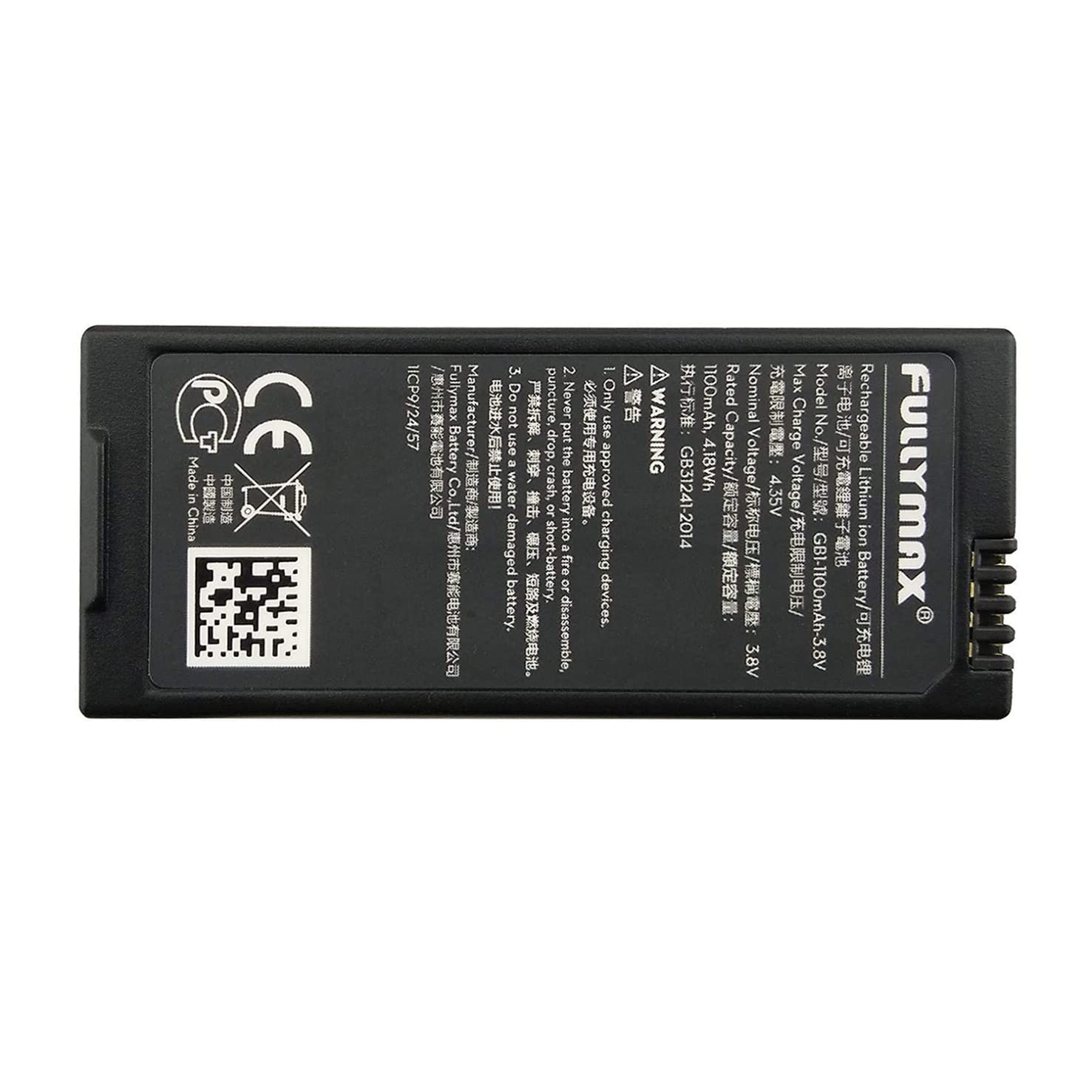 Accessories 2PCS 3.8V 1100mAh Lithium Battery with 3-in-1 Charger for DJI Tello Remote Control Drone