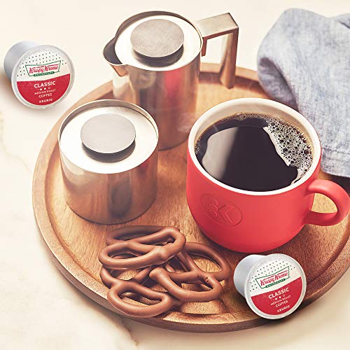 Krispy Kreme Doughnuts Classic, Keurig Single Serve K-Cup Pods, Medium Roast Coffee 48 Count