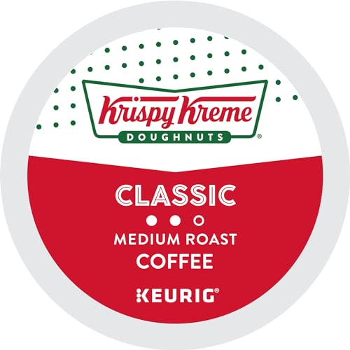 Krispy Kreme Doughnuts Classic, Keurig Single Serve K-Cup Pods, Medium Roast Coffee 48 Count