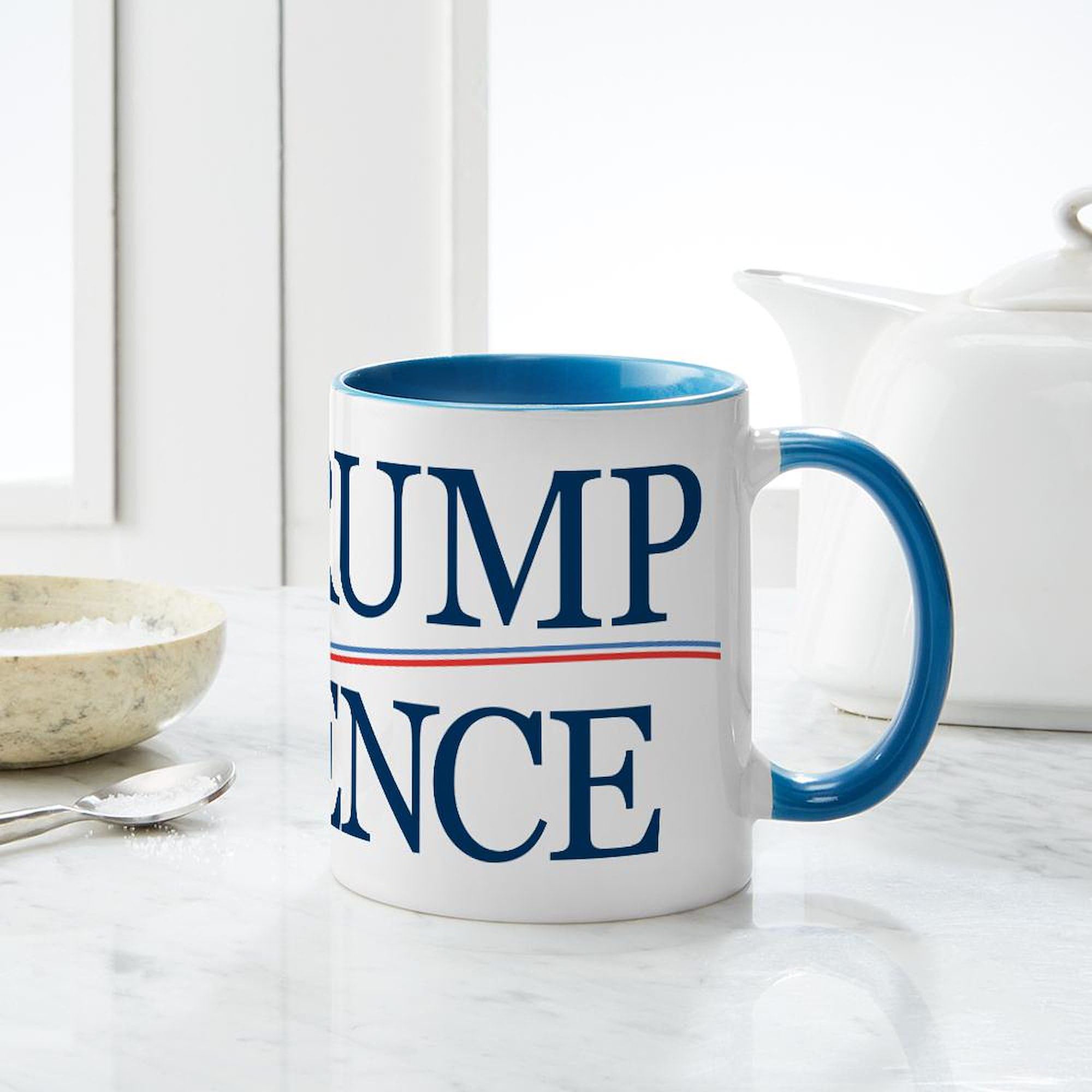 CafePress Trump Pence For President Mug Ceramic Coffee Mug, Tea Cup 11 oz