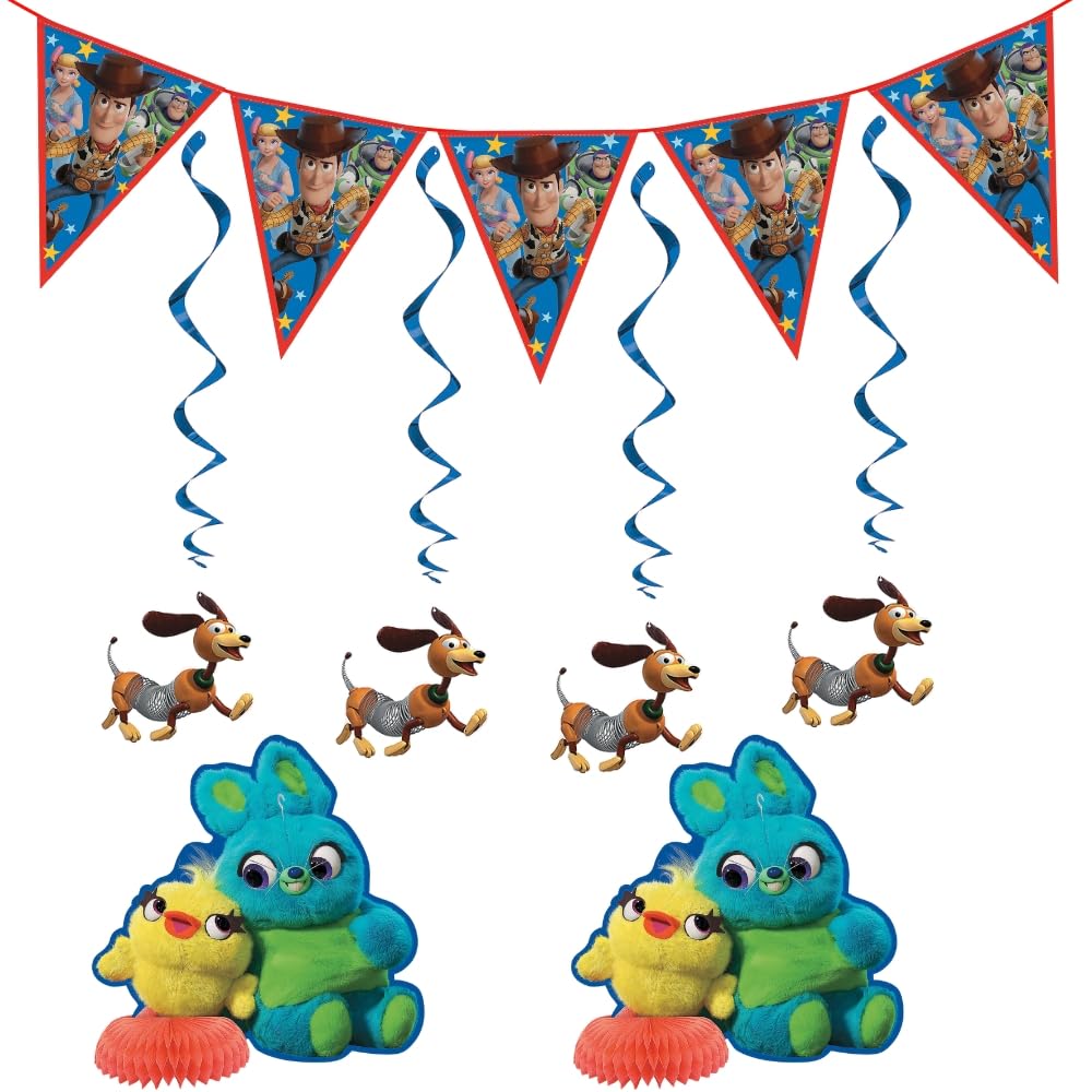 Disney Toy Story 4 Party Decorating Kit | Assorted | 7 Pcs