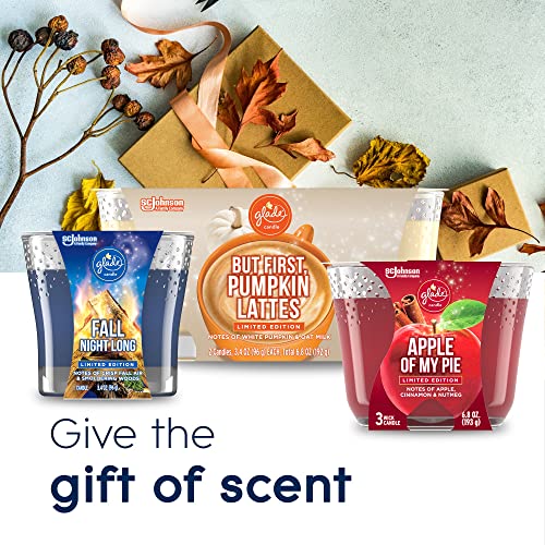 Glade Candle Jar, Air Freshener, Pumpkin Spice Things Up, 3.4 Oz