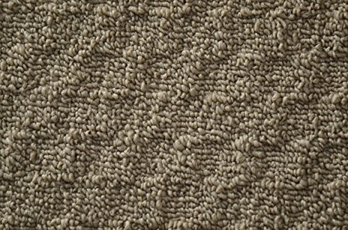 Garland Rug Town Square Beige Tan 9' x 12' Non Slip Area Rug for Living Rooms & Hallways, Stylish & Durable for High-Traffic Areas