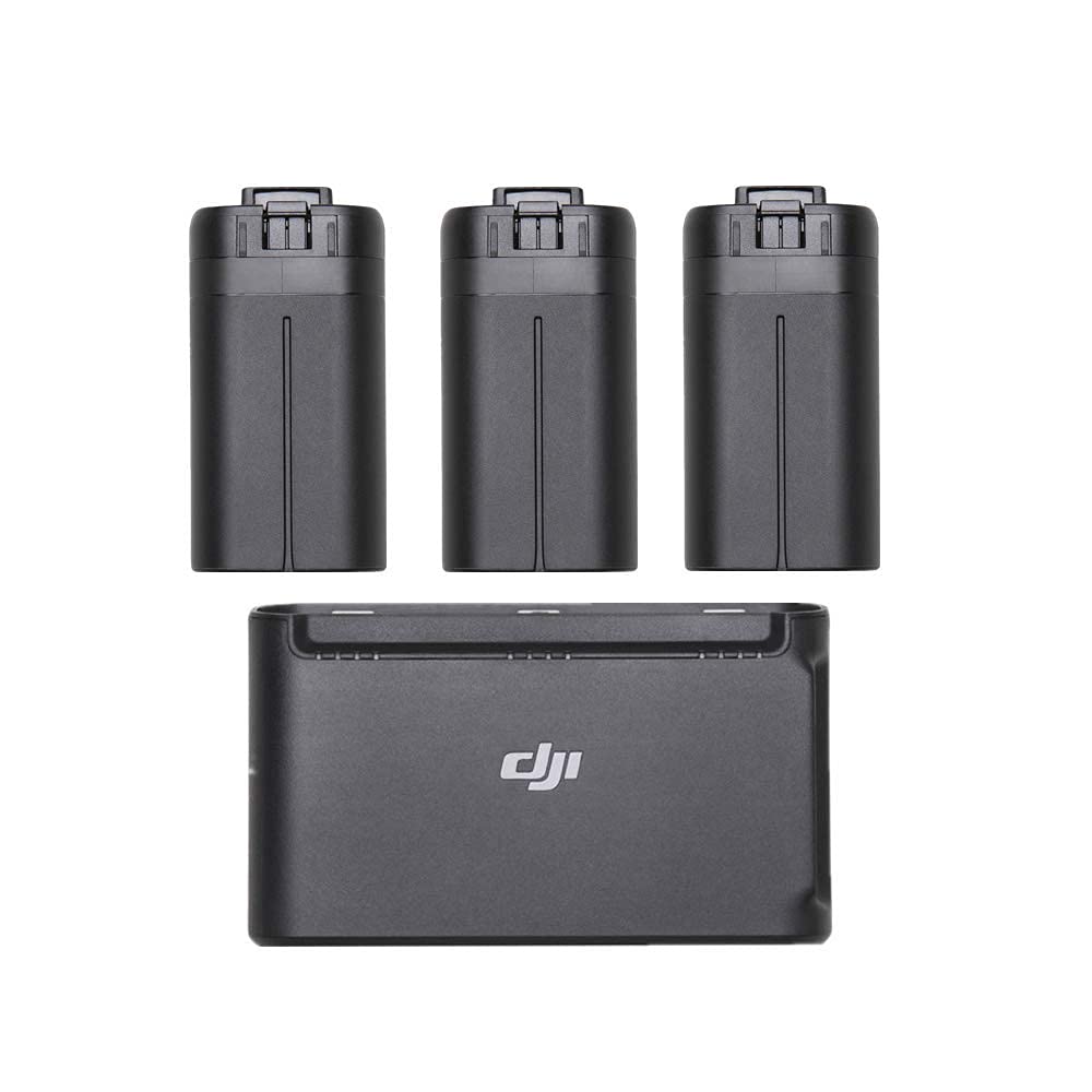 RotorLogic Mavic Mini Intelligent Flight Batteries 2400mAh, OEM, Use for DJI Mavic Mini (3-Pack with Charging Hub) (Renewed)