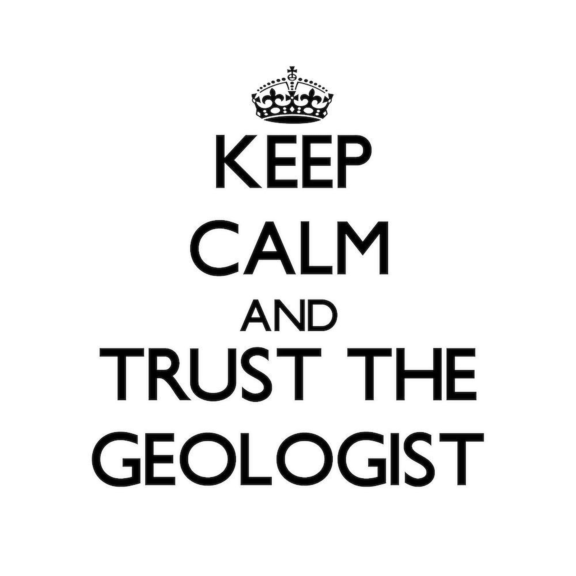 CafePress Keep Calm And Trust The Geologist Mugs Ceramic Coffee Mug, Tea Cup 11 oz