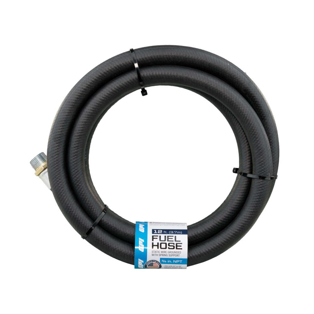 GPI 3/4 in x 12 ft Hose Assembly with Static Wire (GPI Genuine Accessory 110523-1)