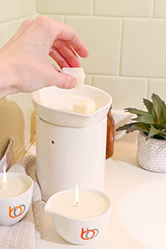 Burn & Bliss - Revitalizing Peppermint & Eucalyptus Scented Soy Wax Melts - Sensual & Romantic Kama Sutra Aromatherapy Wax Melts for Intimacy or Relaxing