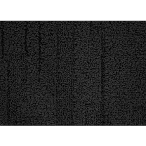 Garland Rug Brentwood Pixel 9 ft. x 12 ft. Area Rug Black