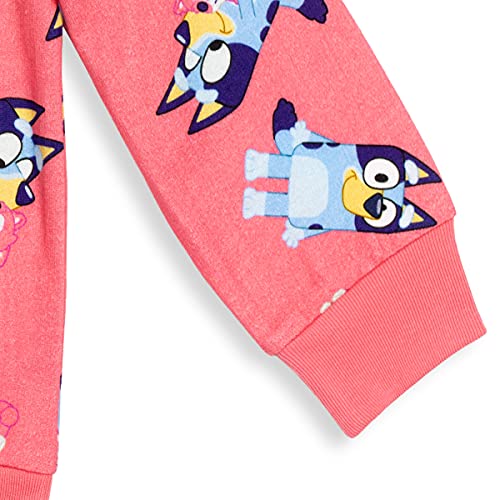 Bluey Toddler Girls Sweatshirt Pink 5T