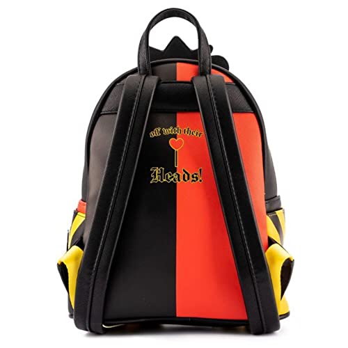Loungefly Disney Villains Scene Series Queen of Hearts Womens Double Strap Shoulder Bag Purse