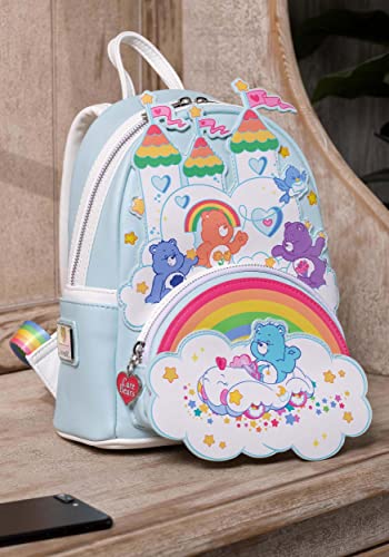 Loungefly Care Bears Care-A-Lot Castle Womens Double Strap Shoulder Bag Purse