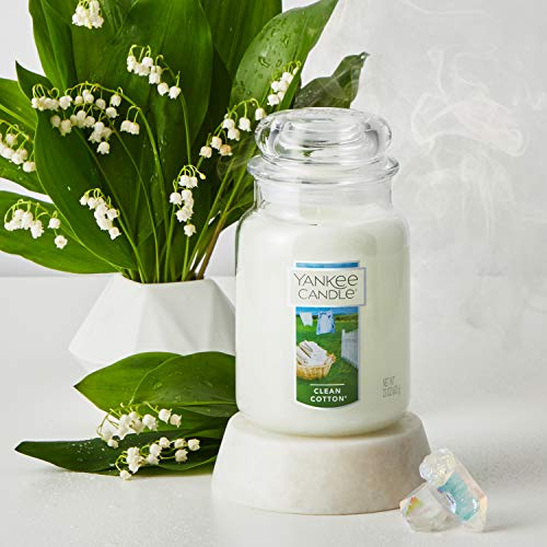 Yankee Candle Large Jar Candle Beach Walk & Large Jar Candle Clean Cotton