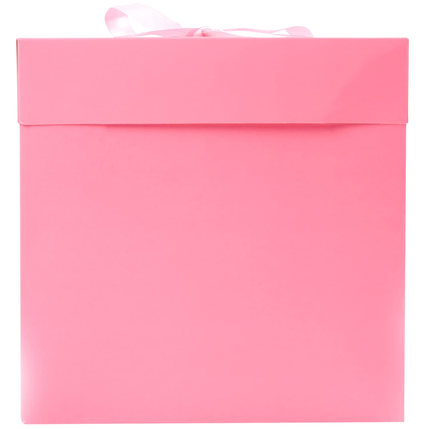Elephant-package 8" Medium Valentine's Day Love Heart Gift Box with Lid, Ribbon and Tissue Paper, Collapsible Gift Box, for Anniversary, Bridesmaid, Girlfriend Gift Wrapping, Presents.