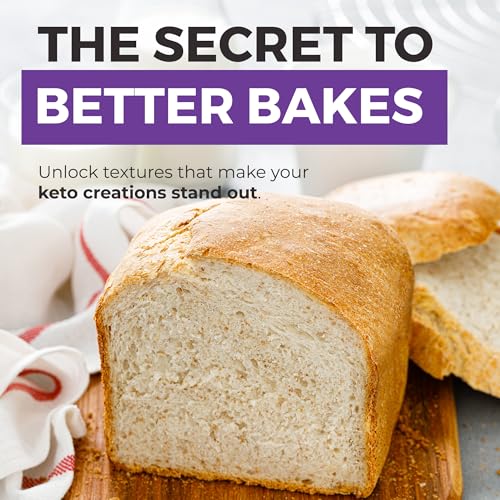 Lupin Flour (1 lb) Low-Carb Flour, 1g Net Carbs Per Serving, Improve Keto-Friendly Baked Goods, High in Protein and Fiber, Keto, Gluten-Free, Non-GMO Sourced