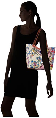 Desigual Women's PU Shopping Bag, Red, U