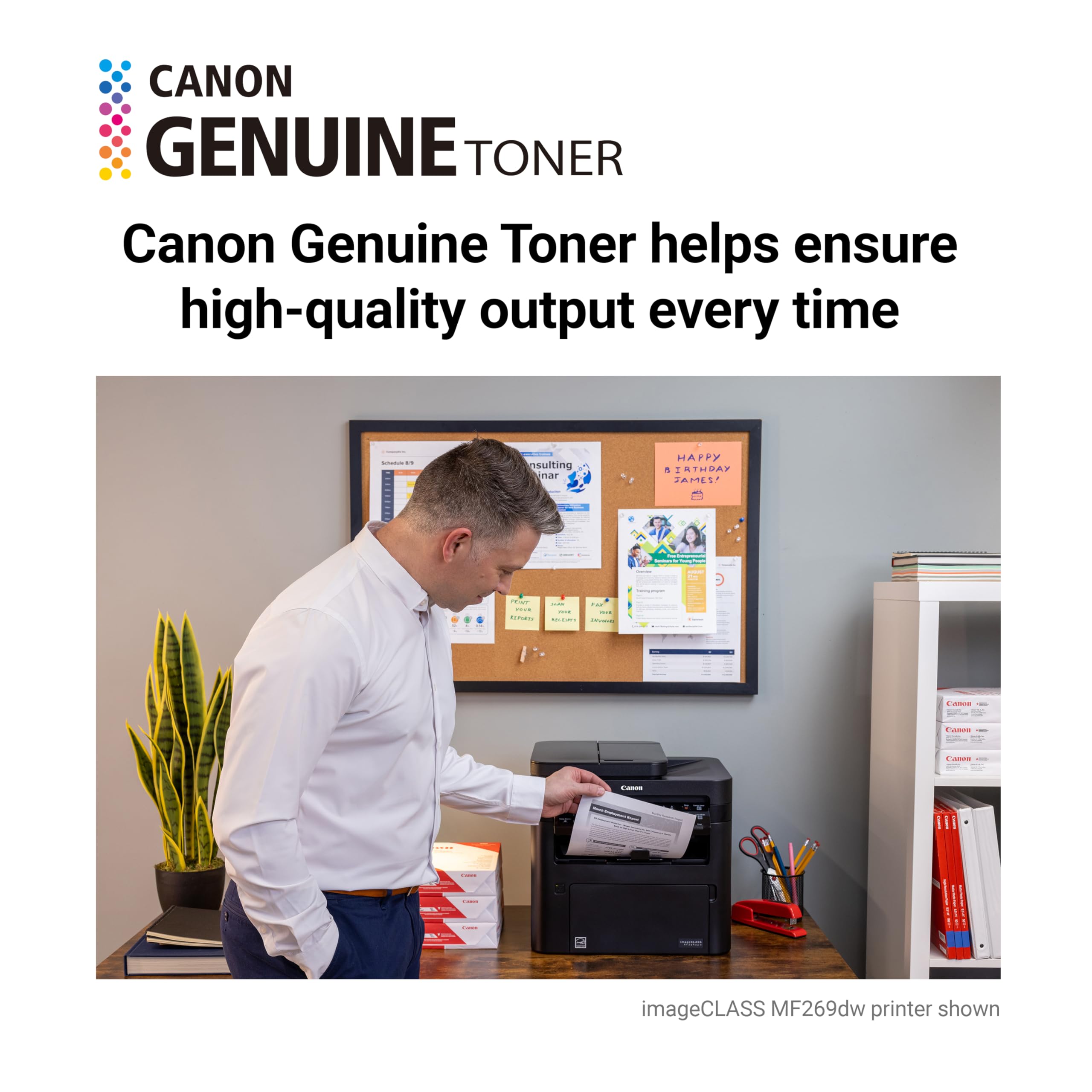 Canon Genuine Toner Cartridge 051 Black, High Capacity (2169C001), 1-Pack, for Canon imageCLASS MF264dw, MF267dw, MF269dw, LBP162dw Laser Printers