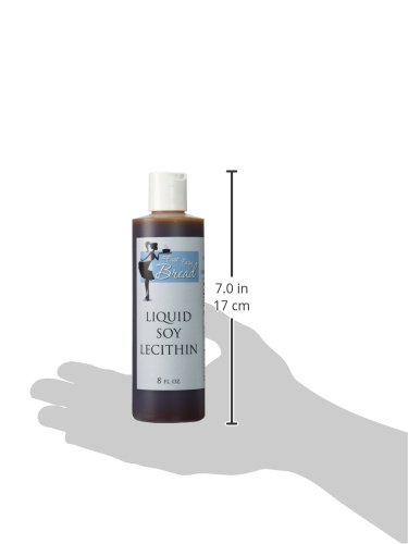 Fast Easy Bread Soy Lecithin Liquid (8 oz) | Easy-to-Use | Available in Mess-Free Squeezable Bottle | Natural Food-Grade Emulsifier | Enhances Dough Texture and Ingredient Distribution