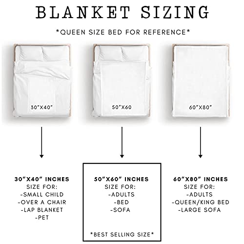 Joyloce to My Dad from Daughter Flannel Fleece Throw Blanket 60"x50", Grateful Love Birthday Gift Throws Blankets, Happy Father's Day Present for Sofa, Super Cozy Lightweight Father Gifts Idea