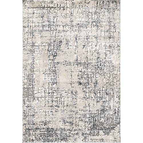 nuLOOM Aly Modern Abstract Area Rug, 9x12, Beige