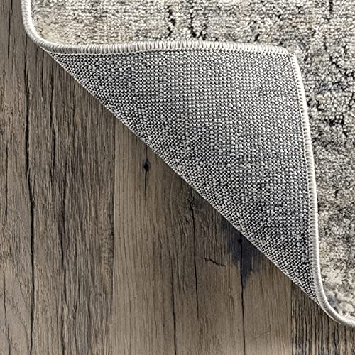nuLOOM Aly Modern Abstract Area Rug, 9x12, Beige
