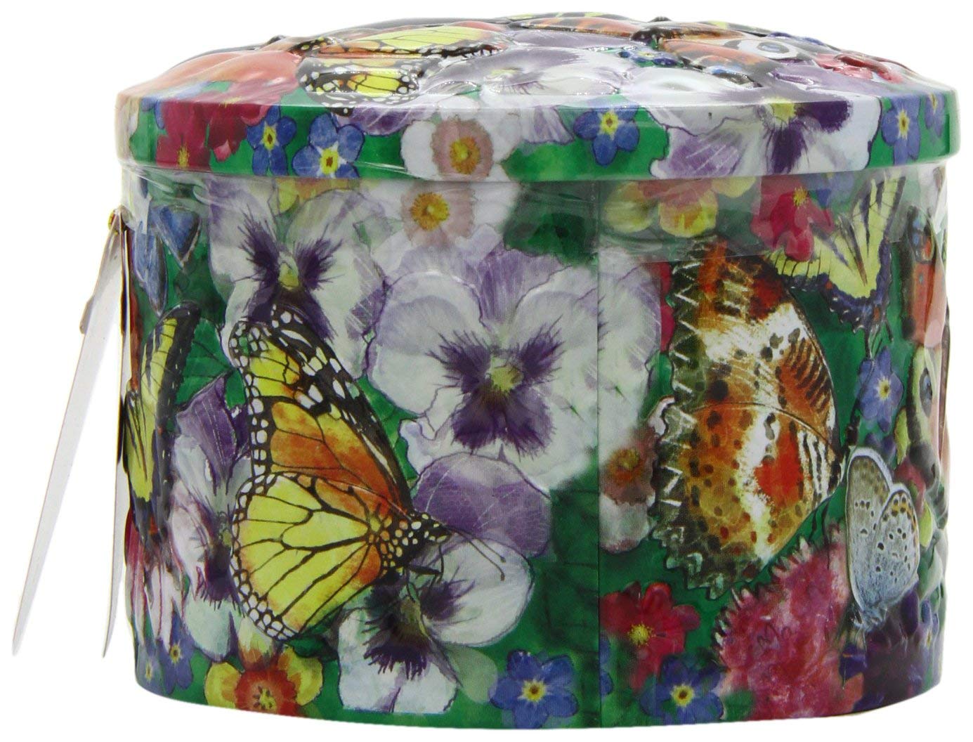 Gardiners of Scotland Handmade Fudge 200g Round Tin, Butterfly Vanilla Fudge