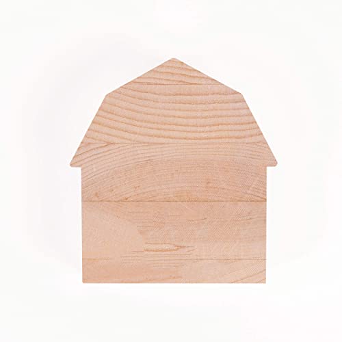 P. Graham Dunn Country is Good for Soul Barn Brown 3.5 x 3.25 Pine Wood Tabletop Shape Sign