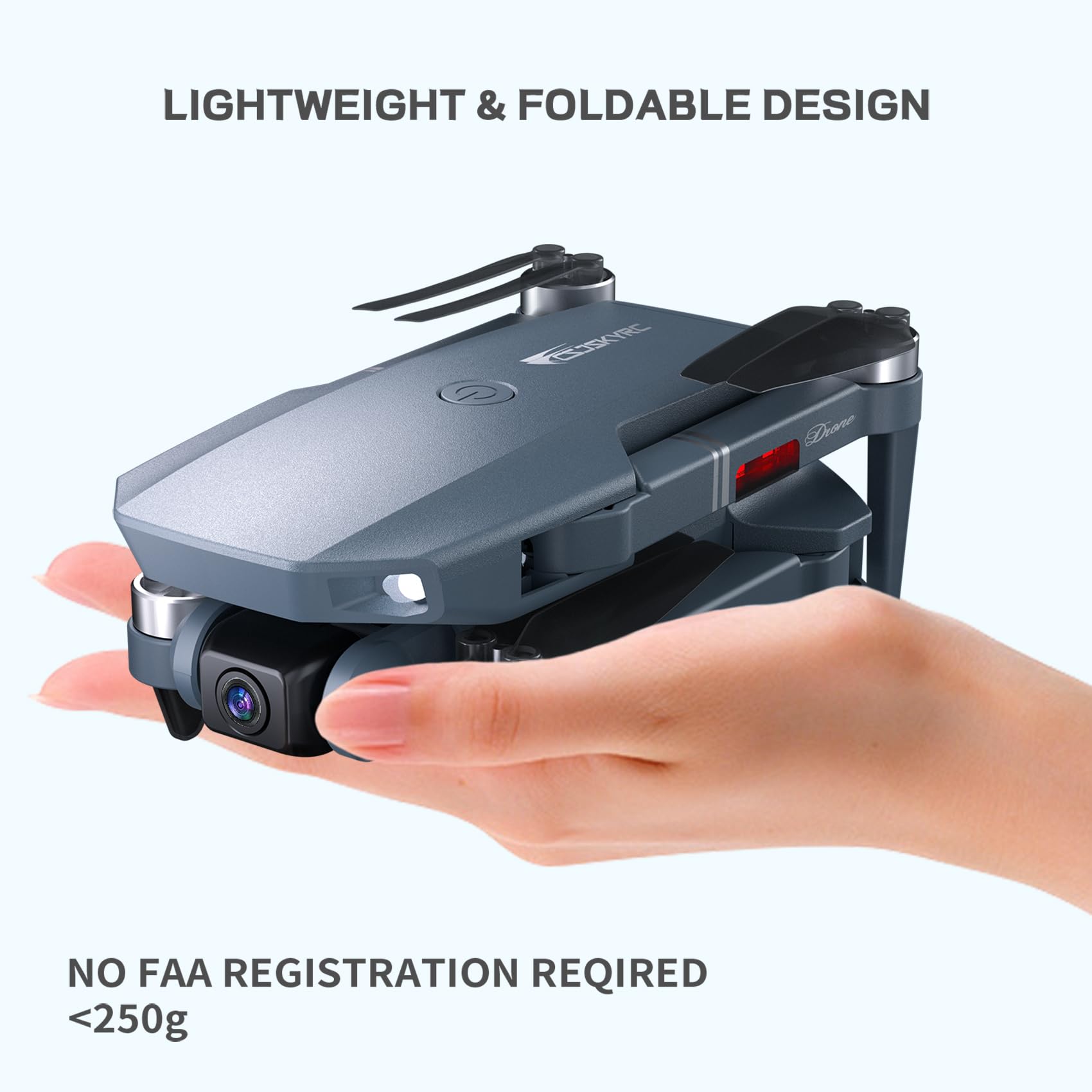 Brushless Motor Drone with Dual Camera Real 1080P WiFi RC Quadcopter Remote Control Airplanes Long Range FPV Plane Gift for Adults Kids Beginner, 2 Batteries 34 Mins Flight Time,Speed Adjustment,Waypoints,Gesture Selfie,Auto Hover