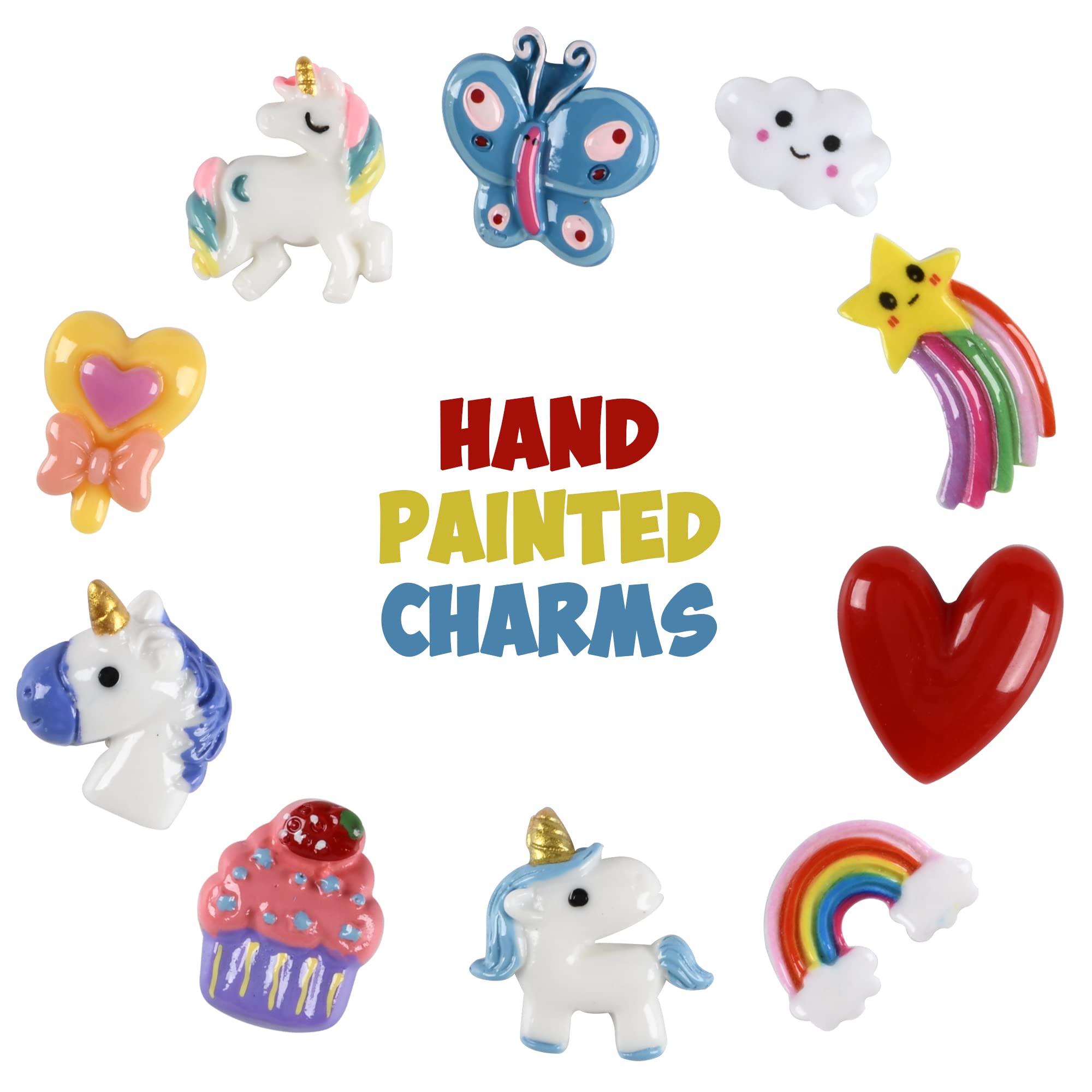Play Putty Therapy Putty for Kids with Charms Rainbows and Unicorns Theraputty Medium Resistance, Fine Motor Skills and Hand Strength, Occupational Therapy Sensory Fidget Toy and Tool