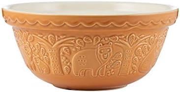 Mason Cash in The Forest 24 cm Ochre Mixing Bowl