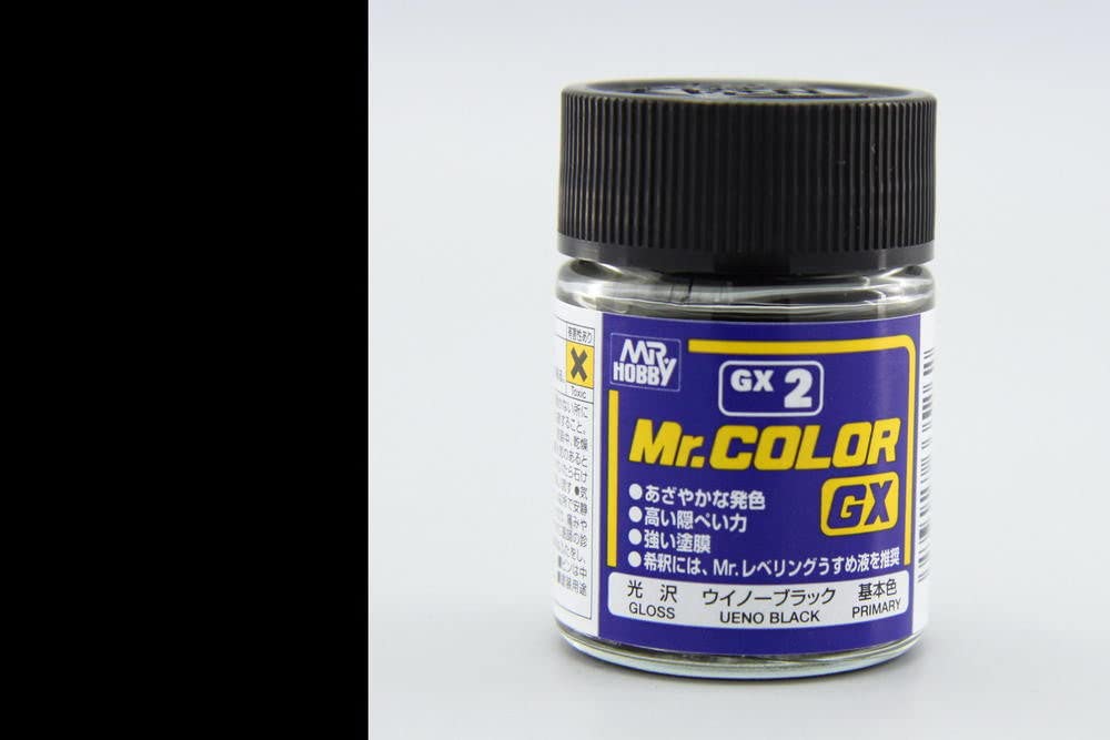 GX2 GX Black 18ml Bottle GSI Mr. Color