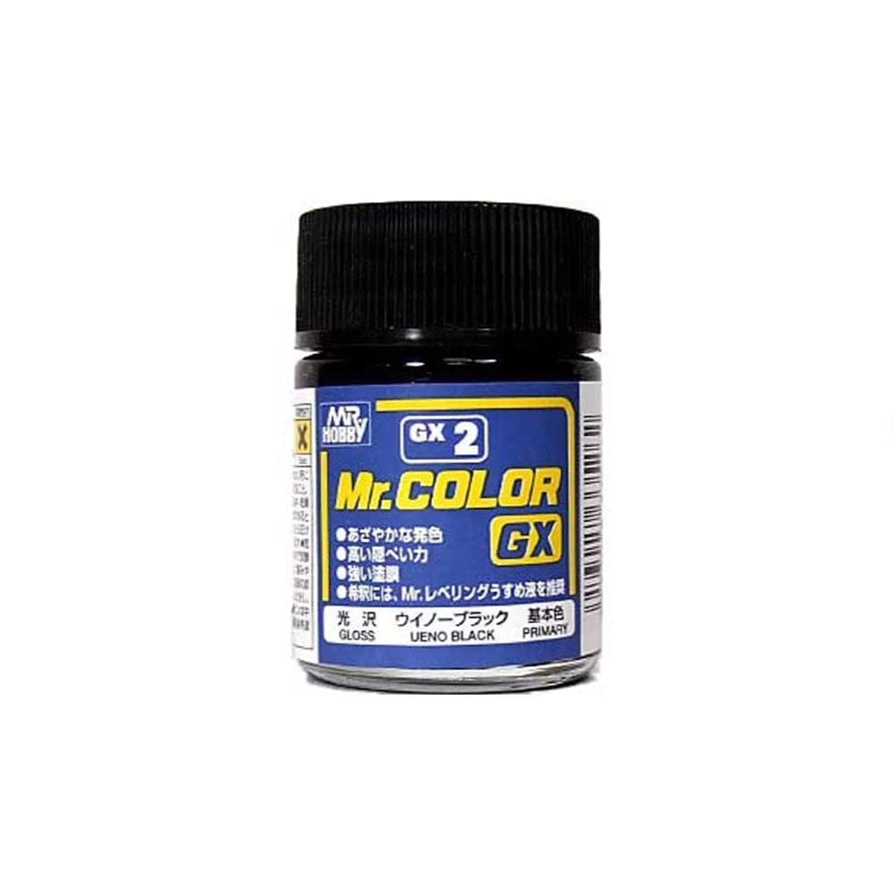 GX2 GX Black 18ml Bottle GSI Mr. Color