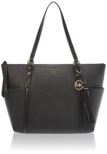Michael Kors Sullivan Large Top Zip Tote Black One Size