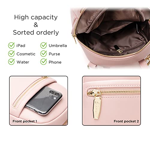 Mini Backpack Purse for Girls Teenager Cute Leather Backpack Women Small Shoulder Bag Handbags